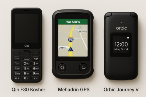 Top Kosher Phones in 2025: Qin F30, Kyocera DuraXV and More